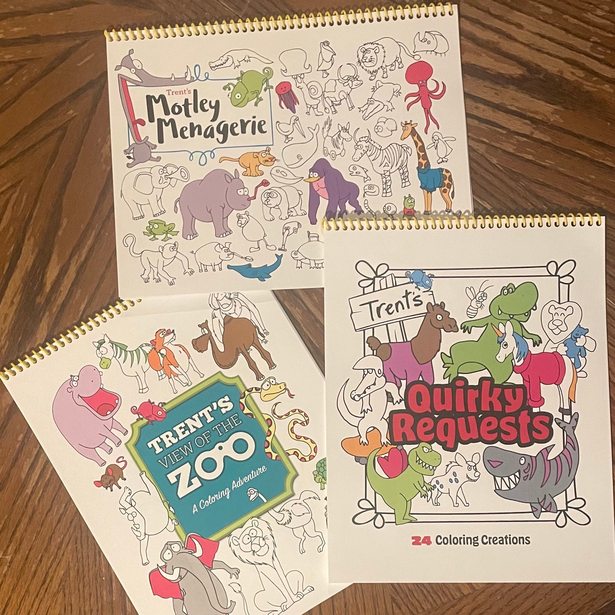 Trent's Coloring Books – Drawings By Trent